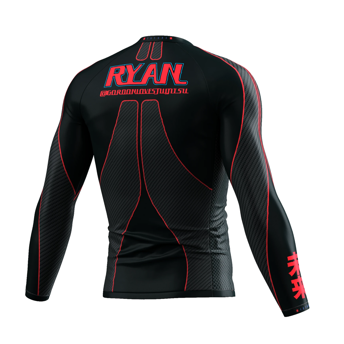 Gordon King Ryan 2020 - Long Sleeve Rash Guard Black – EARN THE GLORY