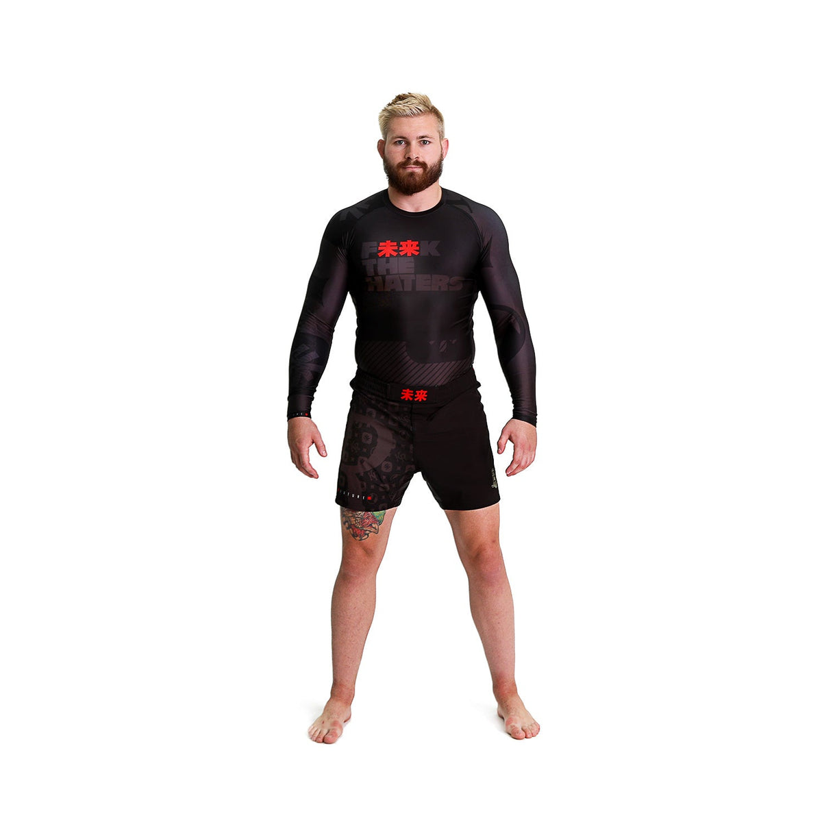 KING RYAN - F未来K The Haters Long Sleeve Rash Guard – EARN THE GLORY