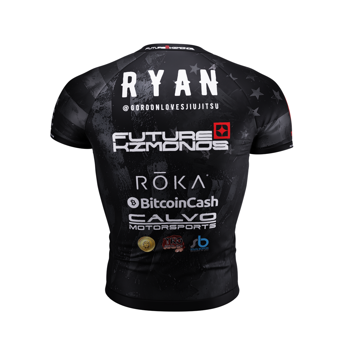 * IN STOCK * Gordon Ryan ADCC 2024 Black - Short Sleeve Rash Guard – EARN THE GLORY