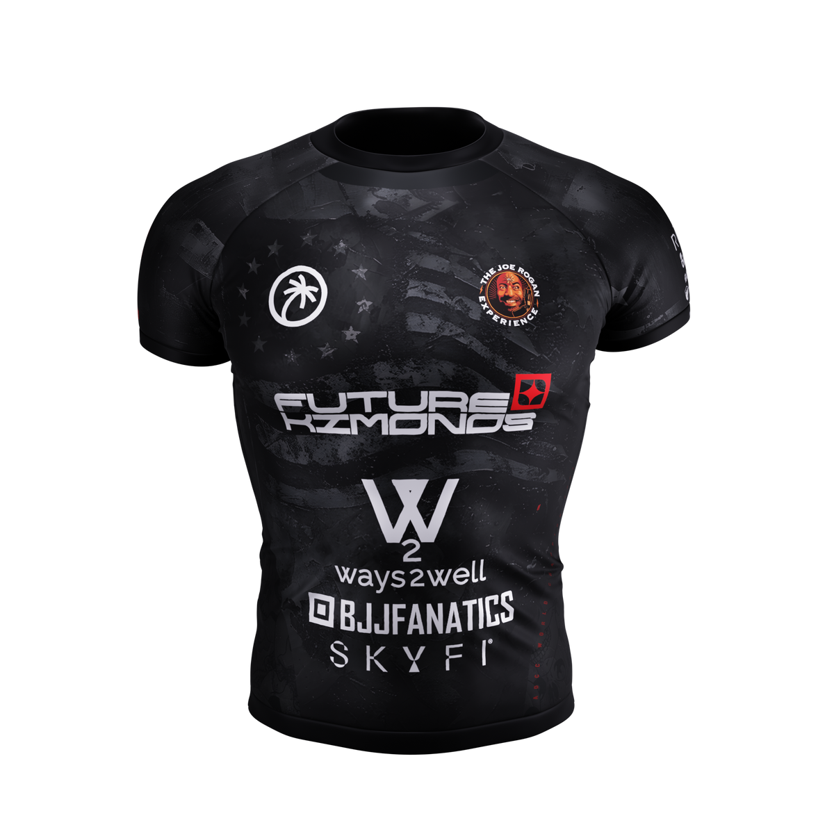 * IN STOCK * Gordon Ryan ADCC 2024 Black - Short Sleeve Rash Guard ...